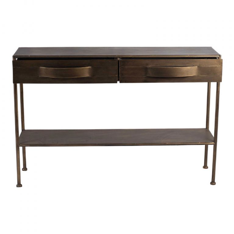 Loua sidetable goud 119,5cm