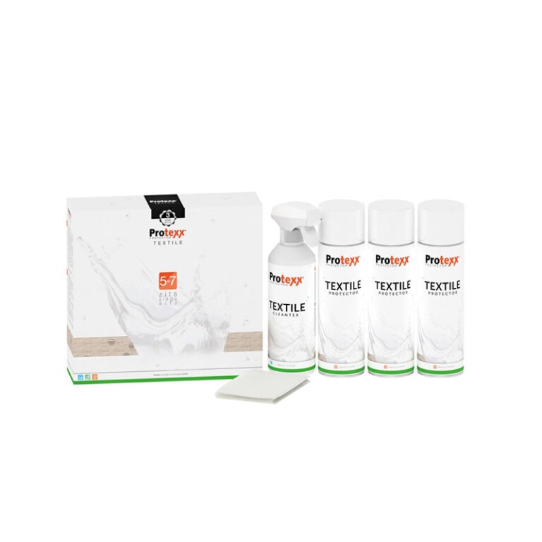 Bank River met ottoman links - Groen stof