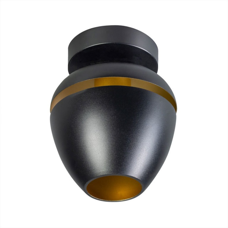 ETH Claire 1-lichts tafellamp zwart/goud