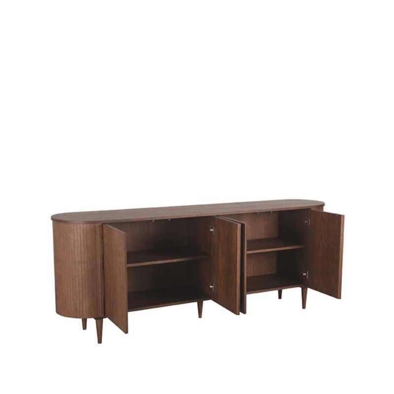 Dressoir Oliva Walnoot Eikenhout 220cm