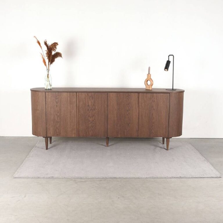Dressoir Oliva Walnoot Eikenhout 220cm