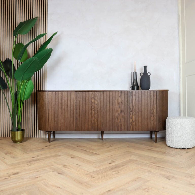 Dressoir Oliva Walnoot Eikenhout 220cm