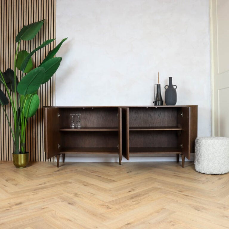 Dressoir Oliva Walnoot Eikenhout 220cm