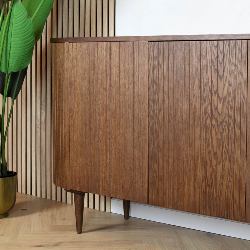 Dressoir Oliva Walnoot Eikenhout 220cm