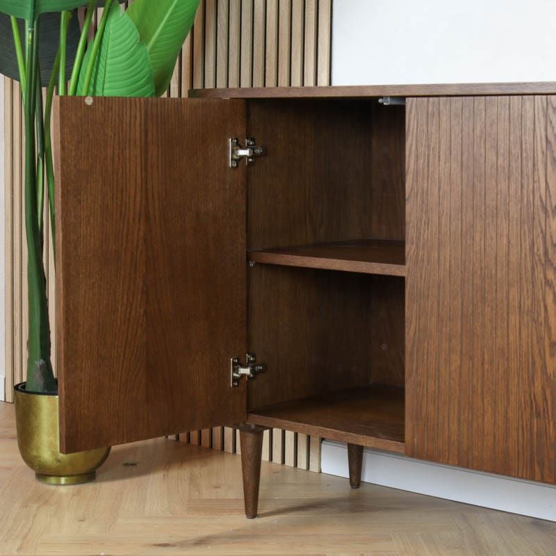 Dressoir Oliva Walnoot Eikenhout 220cm