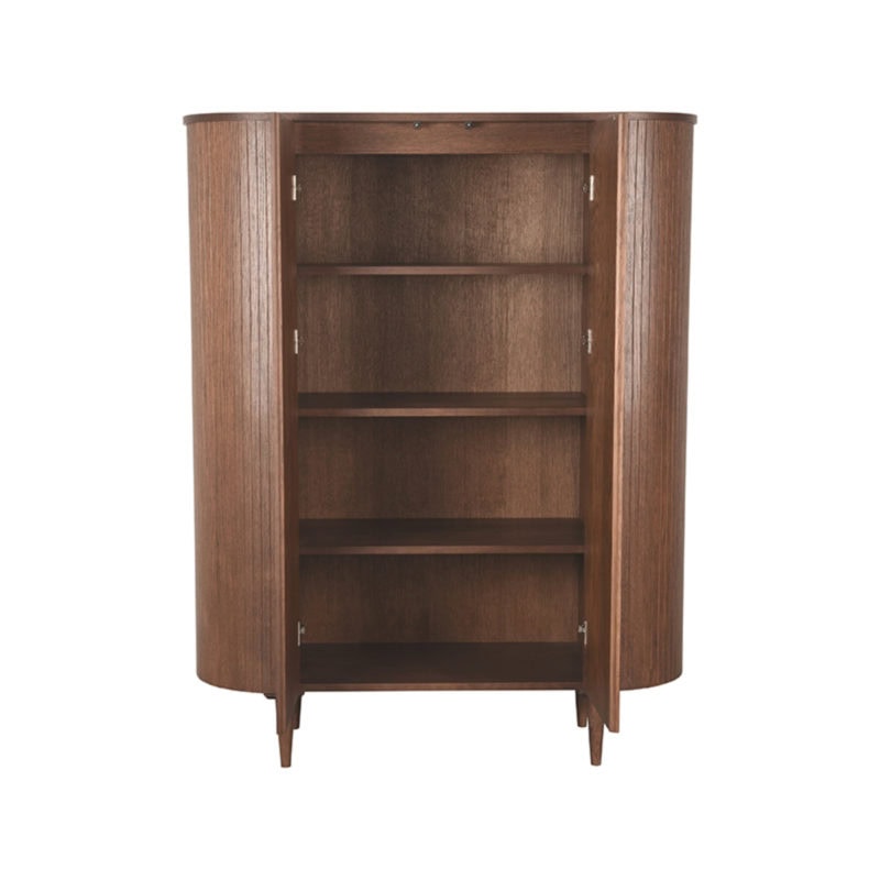 Wandkast Oliva Walnoot Eikenhout 125cm