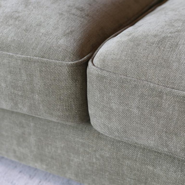 Modulaire Bank Richie Ottomane links Stof groen