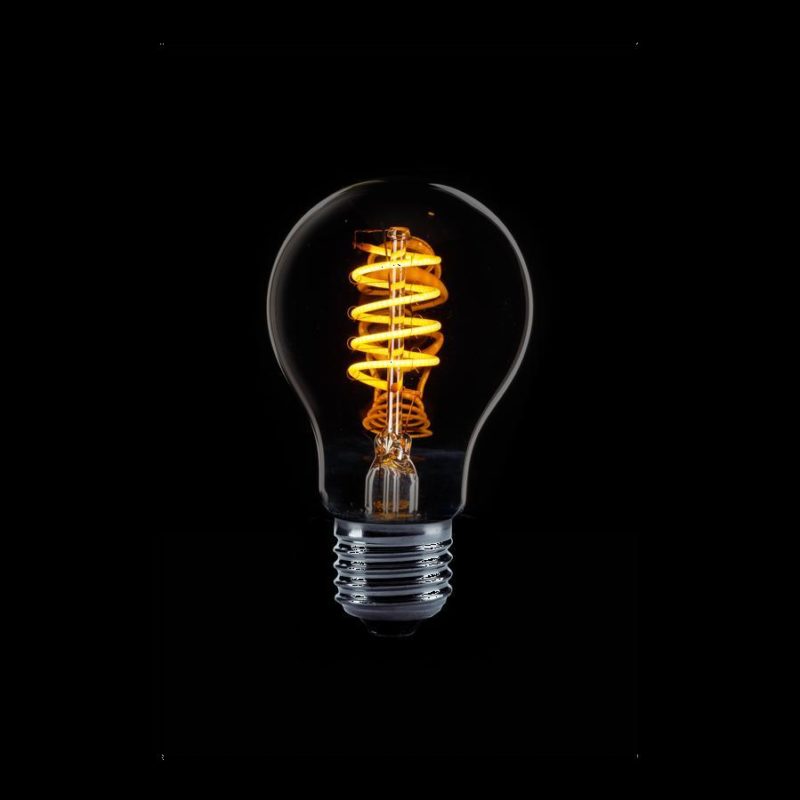 Led lamp Kooldraad Druppel E27 Amber