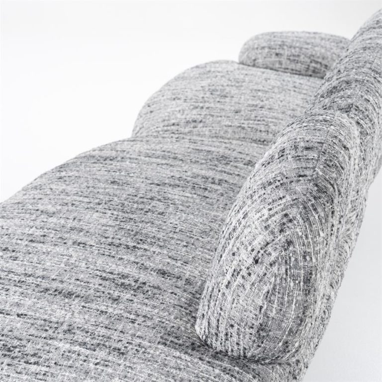 Jayden Bank Grijs stof