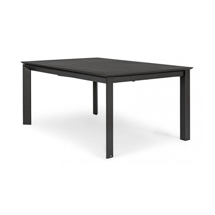 Carter uitschuifbare tuintafel 160x110/160cm Charcoal