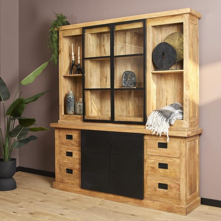 Belfort Buffetkast mangohout 160 cm