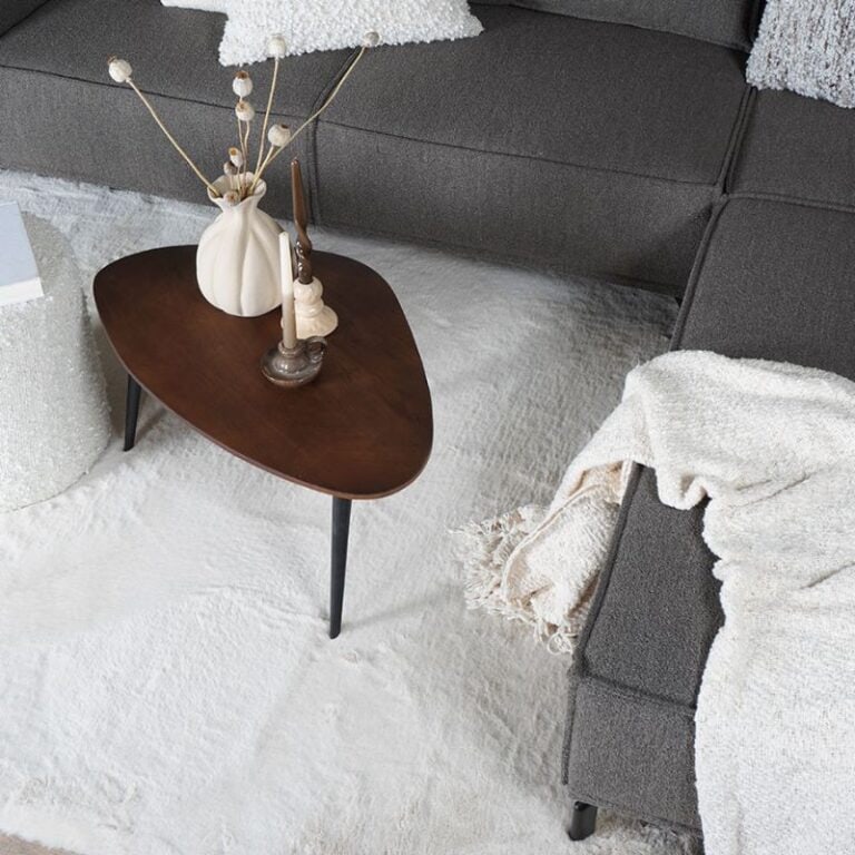 Vloerkleed Velluto Beige 80 x 150 cm