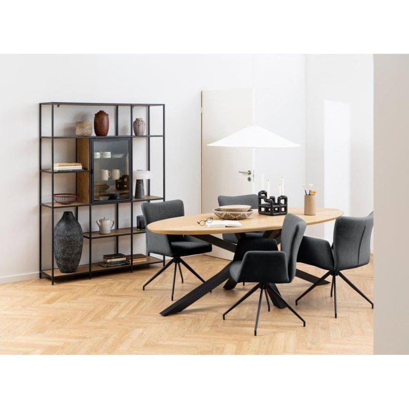 Zuvio Eettafel ovaal Naturel 220cm