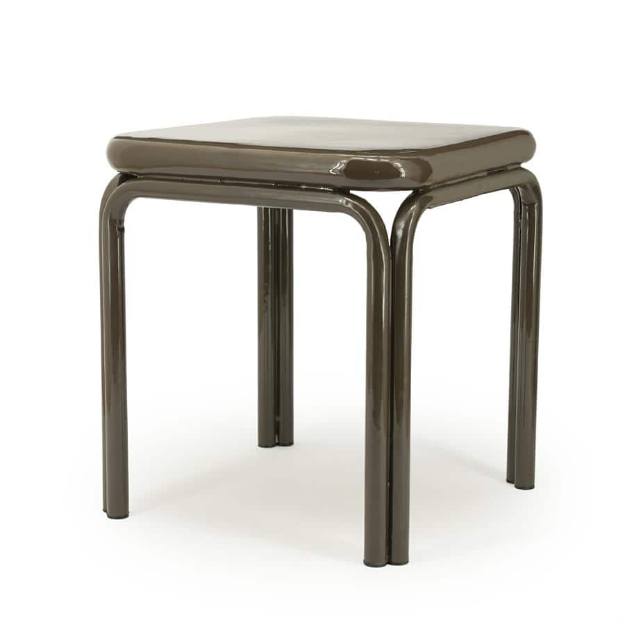 Zilo Bijzettafel Donkerbruin 43cm