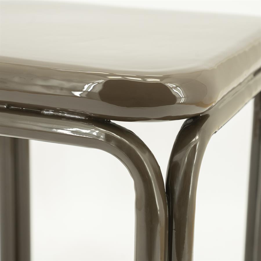 Zilo Bijzettafel Donkerbruin 43cm