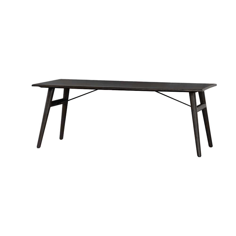 Aura Eettafel espresso Acaciahout 180 cm